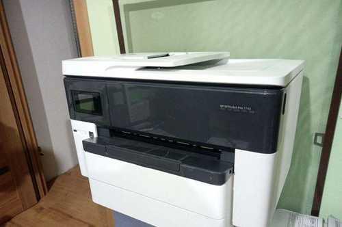 Цветное мфу формата А3 HP Office Jet Pro 7740