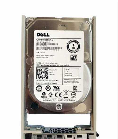 Жесткий Диск Dell 1TB 7200 64Mb WF12F sataiii 2,5