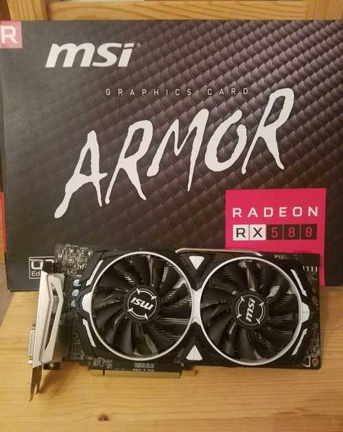 AMD Radeon RX580 4Gb MSI armor OC Edition
