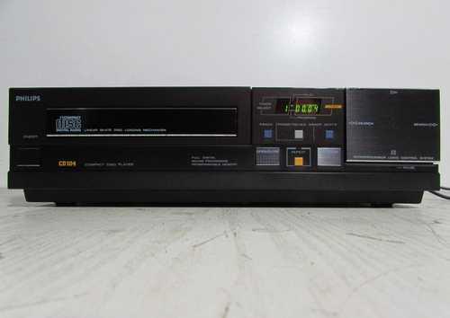 Philips CD104 CD-Плеер пр-ва Бельгия 1984г