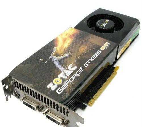 GeForce GTX 285 AMP 1Gb gddr