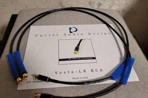 Purist Audio Design Vesta RCA Interconnects LR