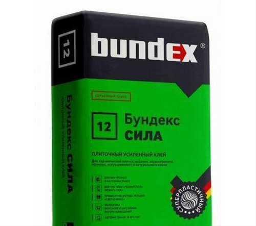 Плиточный клей bundex сила