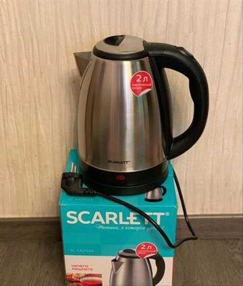Чайник стальной Scarlett sc-ek21s24