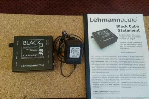 Схема lehmann audio black cube linear