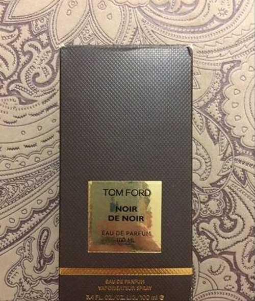 TOM ford noir DE noir оригинал