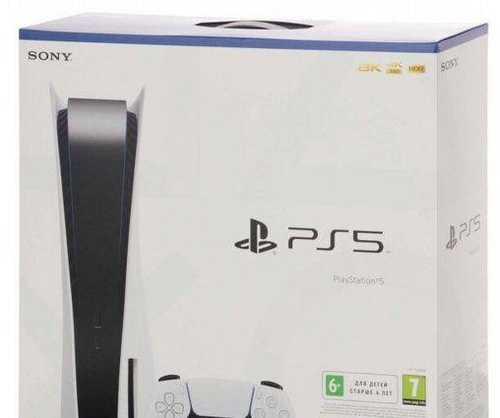 Sony PlayStation 5 825 Гб с дисководом