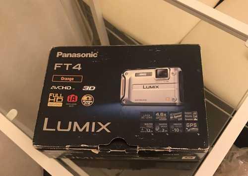 Видеокамера Panasonic lumix DMC-FT4