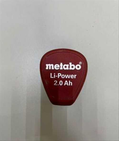 Аккумулятор metabo 12v 2.0 ah
