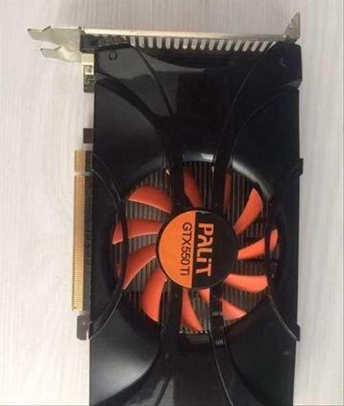 Видеокарта palit gtx550 ti 1gb