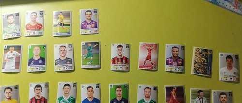 Наклейки Panini рпл 2020/2021 (22 штуки)