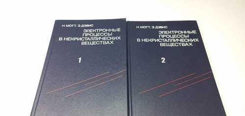 Электронные процессы в некристал-х веществах в 2 т