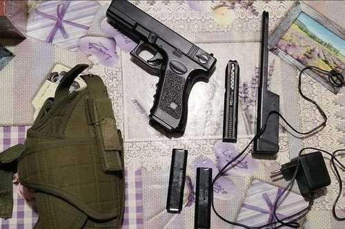 Страйкбольный пистолет glock17