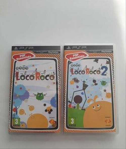 UMD диски для psp Loco Roco 1 и 2 части