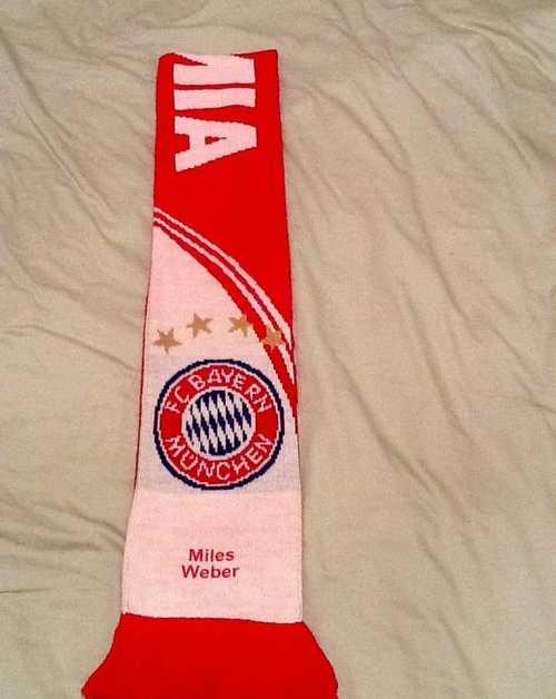 Шарф футбольных болельщиков Munchen FC Bayern