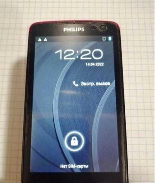 Телефон Philips W732