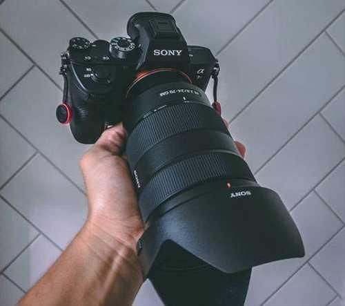 Sony a7riii sony 24-70 GM