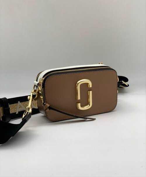Сумка Marc Jacobs Snapshot коричневый
