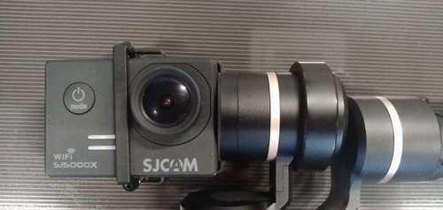 Экшн-камера sjcam SJ5000 X черный + Подводный бокс