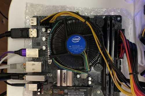 Intel i3 10100 APU UHD 630 + ITX/ac + DDR4 32GB