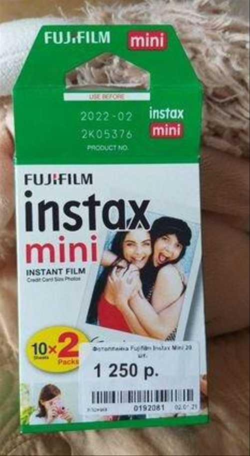Фотопленка instax mini 10 карточек