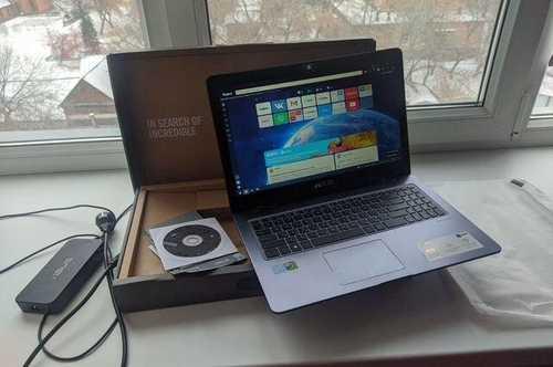 Ноутбук Asus vivobook 15 i5-7300HQ/GTX1050/1tb/8gb
