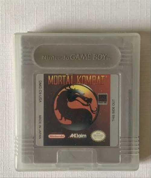 Игра для nintendo gb mortal kombat