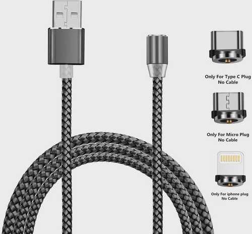 Магнитный кабель Micro usb, type c