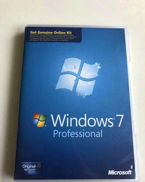 Original Windows Windows 7 PRO