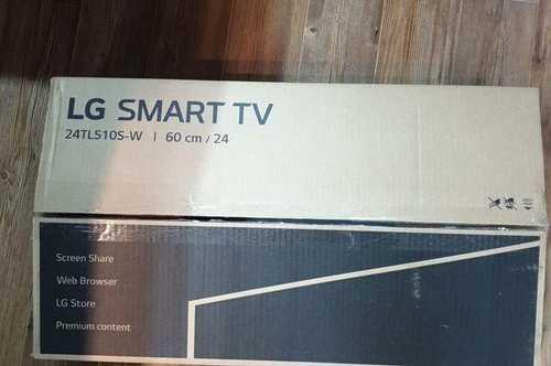 Новый телевизор LG 24" 60 см smart