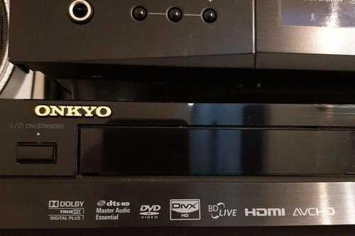 Blu-ray плеер onkyo DV-BD507, TX SR444