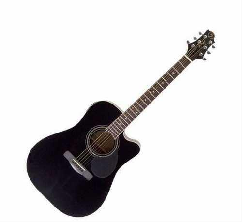 Электроакустическая гитара greg bennett D1CE/BK
