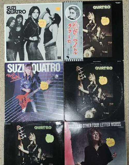 Suzi Quatro 4 альбома,6 разных релизов