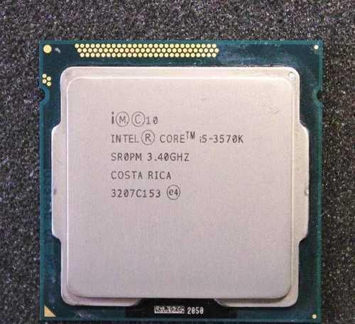 Intel Core I5 3570k + мать asus