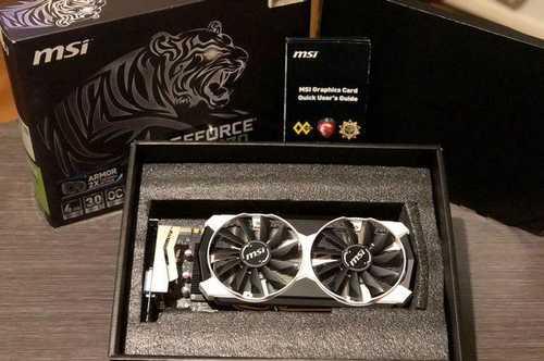 Видеокарта MSI GeForce GTX 970 Tiger, 4Gb