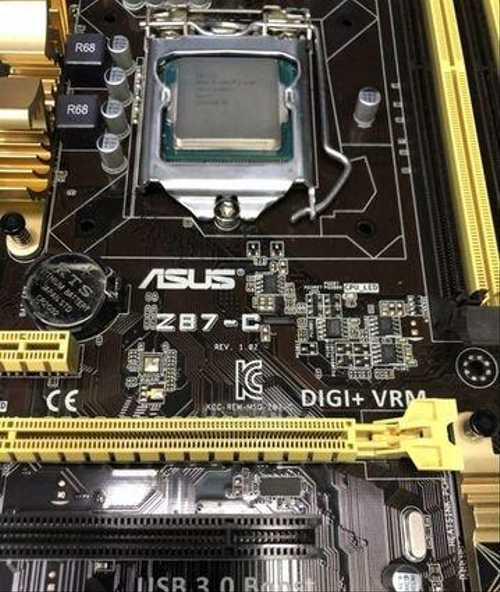 Материнская плата Asus Z87-C 1150