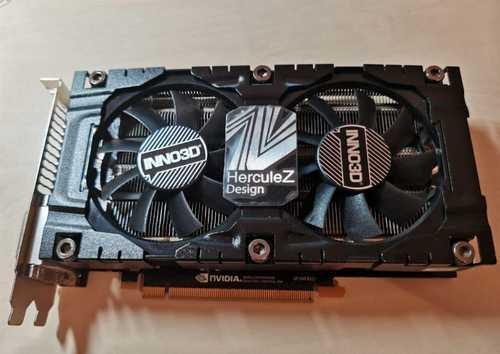 Видеокарта inno3d 1070ti 8gb