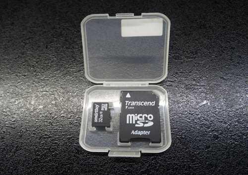 Карта памяти Micro SD 32GB (SmartBuy)