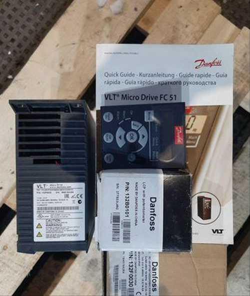 Преобразователь частоты Danfoss 7,5 кВт 132F0030