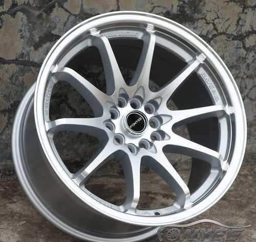 Диски Rays CE28 R17 J9 ET30 4X100/114.3 серебро