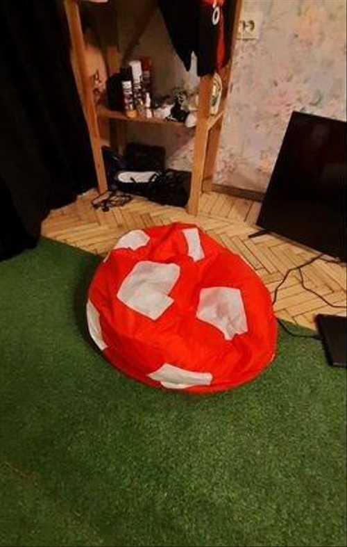 Кресло мешок в расцветке футбольного мяча