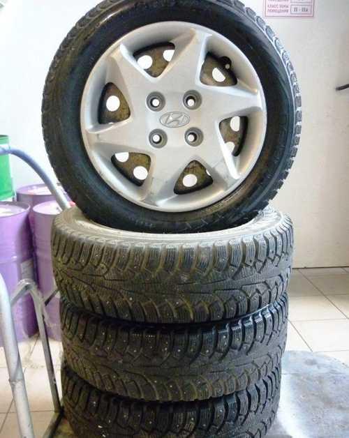 Колеса 185/65 R15 nokian hkpl5 штапм. диск хёндай