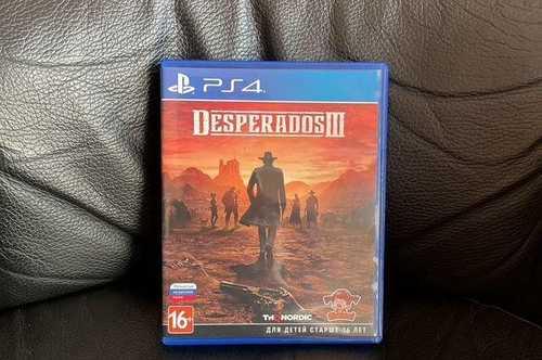 Desperados 3 PS4 в идеальном состоянии