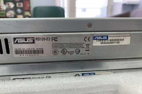 Сервер Asus RS120-E3 1U