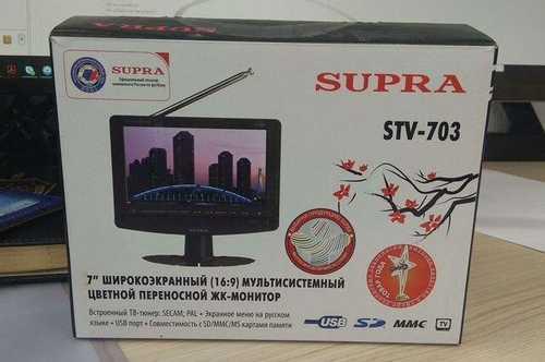 Переносной ЖК-монитор телевизор 7" supra