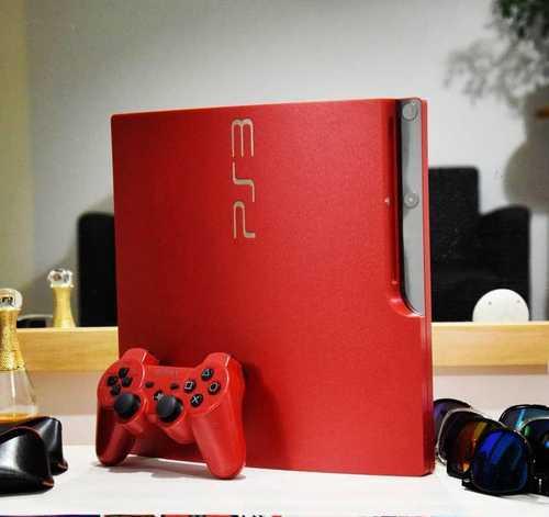 Sony PS3 Scarlet Red