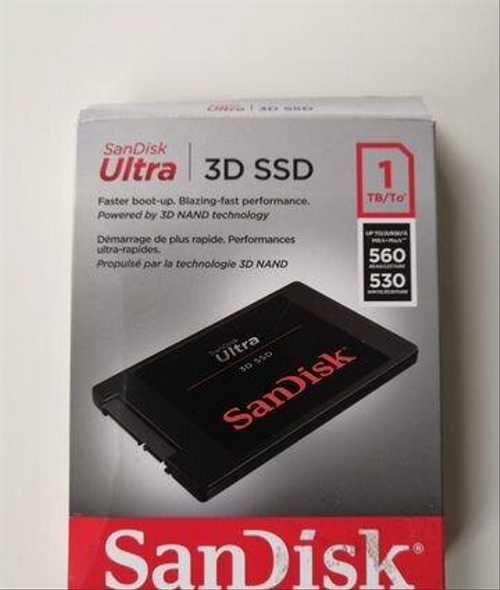 SSD-накопитель Sandisk Ultra 3D