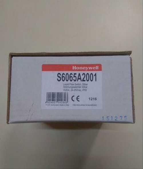 Реле протока Honeywell S6065A2001