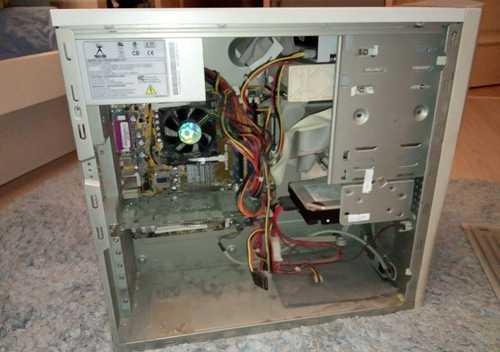 Старенький пк Pentium 4