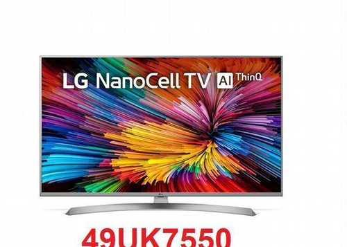 49" 4K IPS LED Smart TV LG 49UK7550 NanoCell / HDR